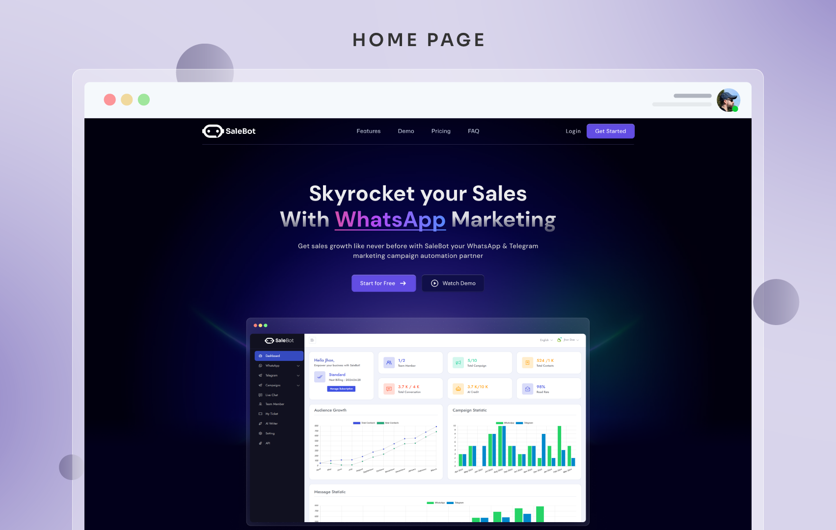 DarkBot- SaleBot Dark Theme Addon by spagreen | CodeCanyon